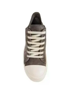Rick Owens Ramones Low Top Sneakers - Brown