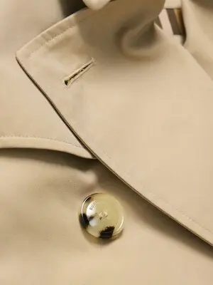 Burberry Double-breasted Trench Coat - Beige