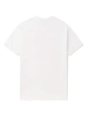 Play Comme Des Garcon Cotton T-shirt With Appliqué Logo - White