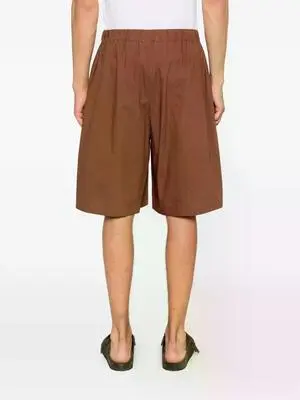 Imperial Elasticated-waistband Shorts - Brown