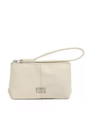 Bimba Y Lola Logo Leather Wallet - Neutrals