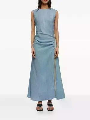 Bimba Y Lola Striped Maxi Dress