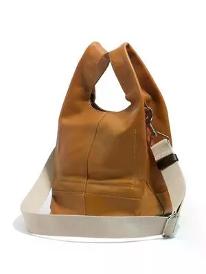 Bimba Y Lola Medium Stitched Tote Bag - Brown