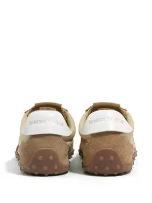 Bimba Y Lola Lace-up Sneakers With Suede Inserts