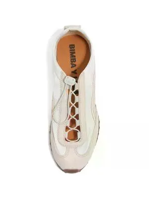 Bimba Y Lola Off-white Ballerina Sneakers - Neutrals