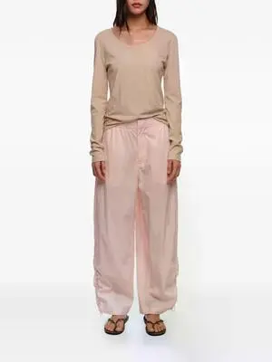 Bimba Y Lola Gathered Detail Mid-rise Trousers