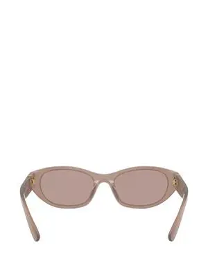 Miu Miu Geometric-frame Sunglasses - Neutrals