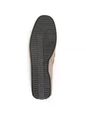 Martin Dingman Braided Suede Loafers