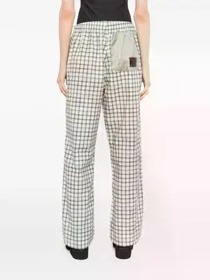 ROA Aair Floweave Printed Check Pants