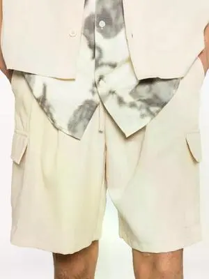 Imperial Drawstring Cargo Shorts - Neutrals