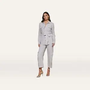 L'Agence Samaya Linen Utility Jacket