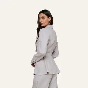 L'Agence Samaya Linen Utility Jacket
