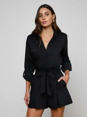 L'agence Curved Hem Tops