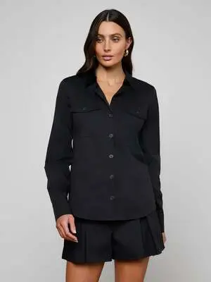 L'Agence Pearson Poplin Shirt
