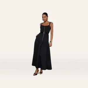 L'Agence Rima Maxi Dress - Black