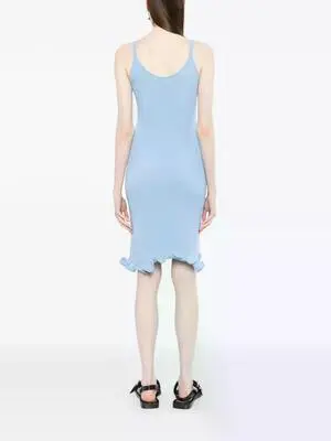 JNBY Mini Dress With Budding Hem - Blue