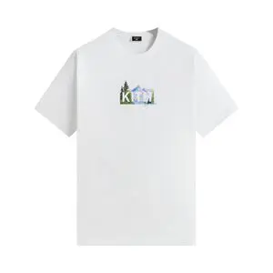 Kith For Bob Ross Mountain Classic Logo Tee