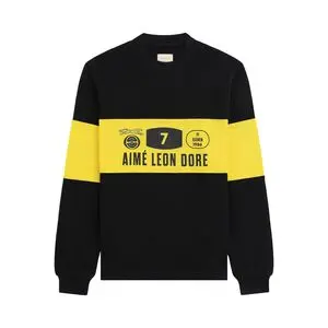 Aimé Leon Dore Long-sleeve Rally Tee - Black