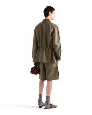 Prada Mohair And Wool Safari Jacket