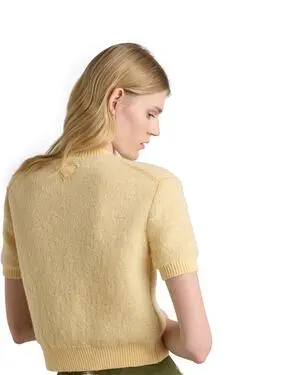 Prada Cashmere Crew-neck Sweater - Yellow