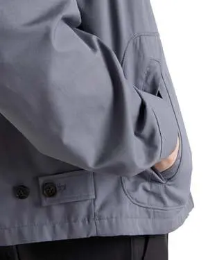 Prada Technical Cotton Blouson Jacket - Grey