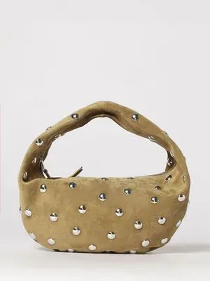 Khaite Olivia Suede Bag - Green