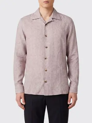 Brunello Cucinelli Linen Casual Shirt - Brown