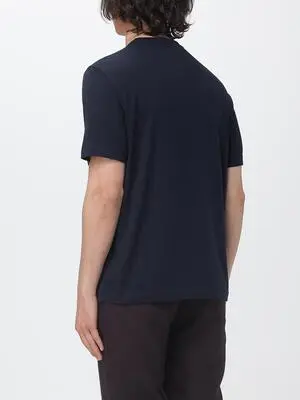 Paul Smith Crew Neck Cotton T-shirt - Blue