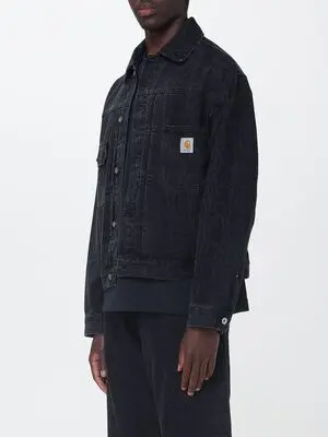 Carhartt Work In Progress Cotton Denim Jacket - Black