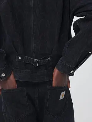 Carhartt Work In Progress Cotton Denim Jacket - Black