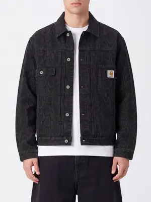 Carhartt Work In Progress Cotton Denim Jacket - Black