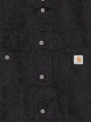 Carhartt Work In Progress Cotton Denim Jacket - Black