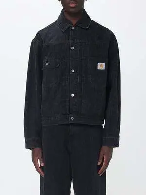 Carhartt Work In Progress Cotton Denim Jacket - Black