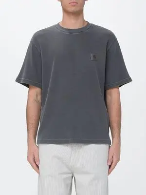 Carhartt Work In Progress Cotton Crew Neck T-shirt - Black