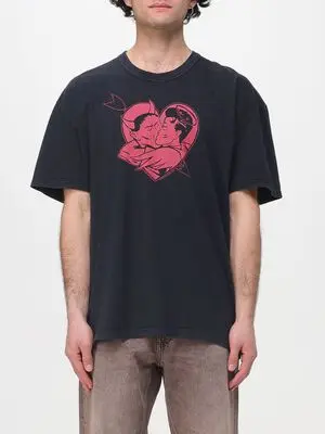 Our Legacy Printed Cotton Crew-neck T-shirt - Black