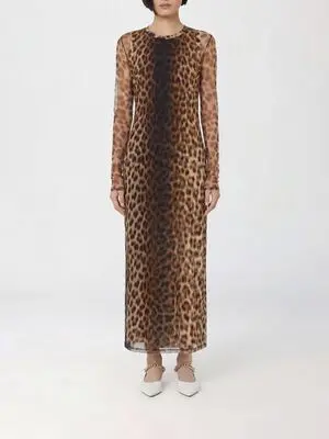 Sportmax Animal Print Day Dresses