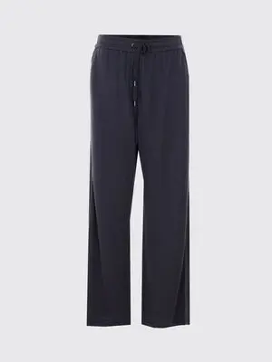 Brunello Cucinelli Wide Leg Drawstring Pants - Black