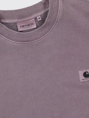 Carhartt Work In Progress Cotton Crewneck Sweatshirt - Violet