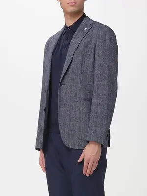 MANUEL RITZ Jacket - Blue