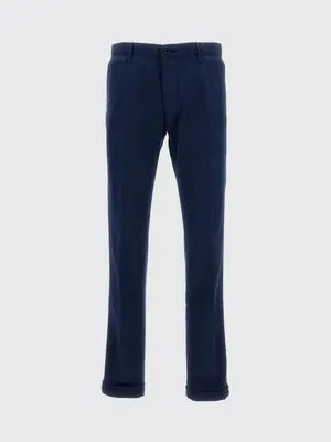 Incotex Stretch Cotton Chino Trousers - Blue