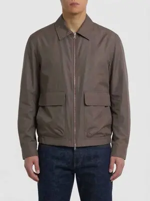 Brunello Cucinelli Brunello Cucinelli Zip-Up Jacket Beige