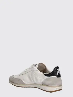 Patrizia Pepe Distressed Leather Low Top Sneakers