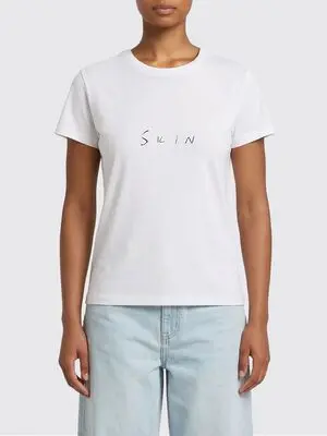 Patrizia Pepe Cotton Crew Neck T-shirt - White