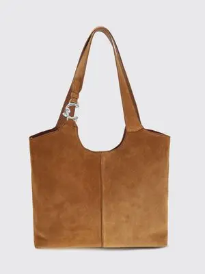 COCCINELLE C-easy Suede Shoulder Bag - Brown