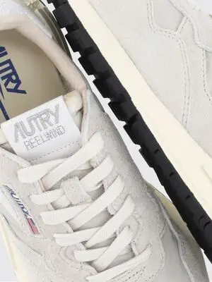 AUTRY Reelwind Suede And Nylon Sneakers - Grey
