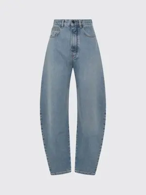 Alaïa Balloon Jeans - Gnawed Blue