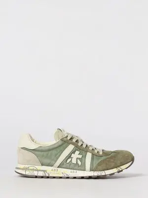 Premiata Lace-up Suede Sneakers - Green