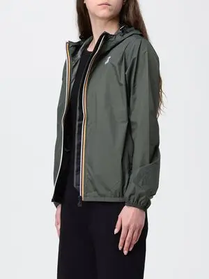 K-WAY Le Vrai 4.0 Claudette Technical Fabric Jacket - Green
