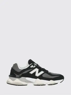 NEW BALANCE 9060 Nubuck And Mesh Sneakers - Black