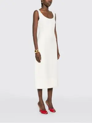 Jacquemus Linen Blend Midi Dress